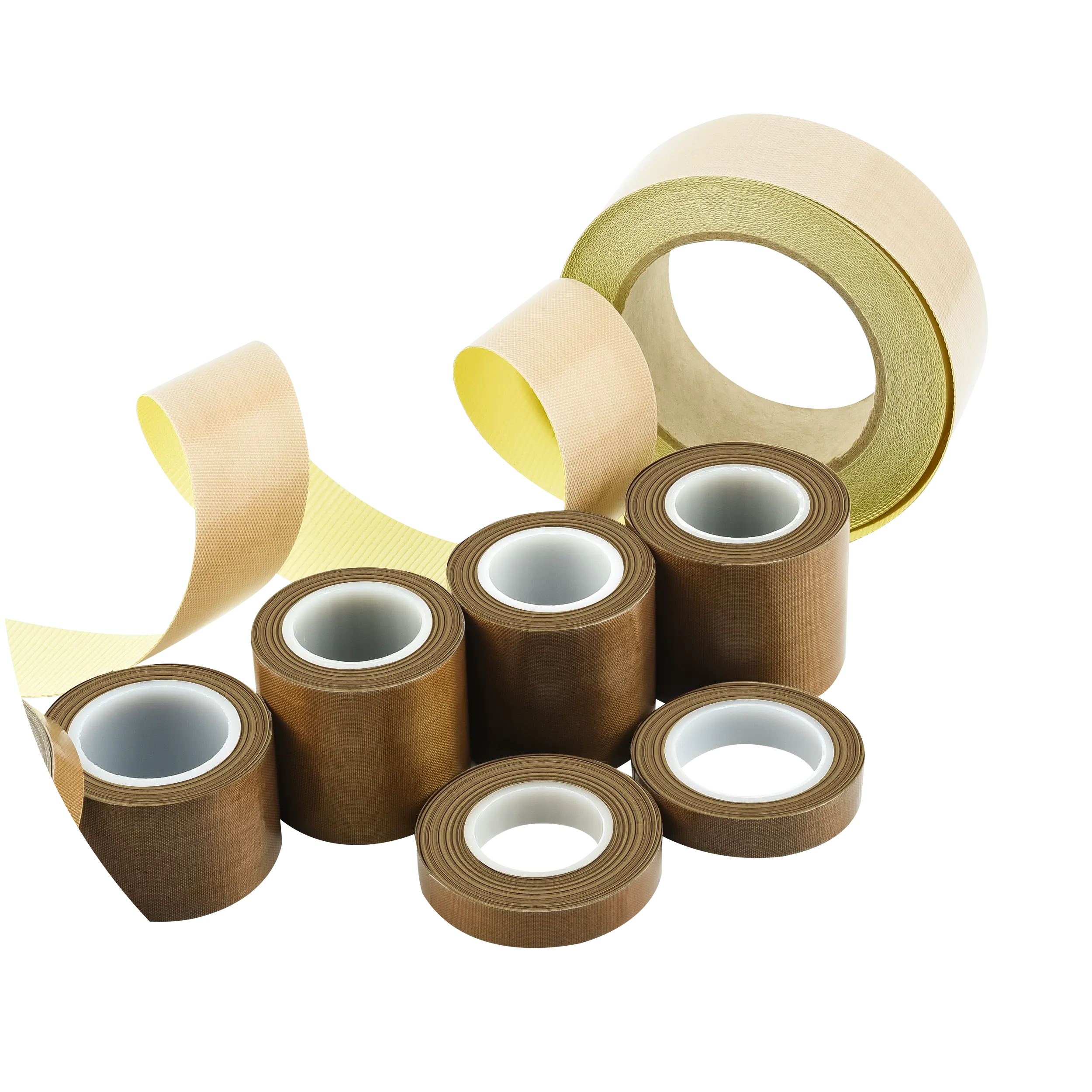 PTFE Adhesive Tape - Teflon Coated Fiberglass Fabric Manufacturer